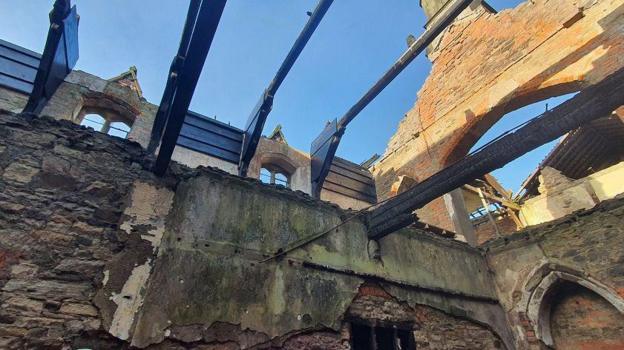 Ushaw fire-damaged chapel in Durham 'may be restored in five years ...