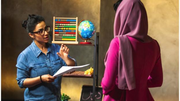 BBC show is a 'lifeline' for Afghan girls, UN says - BBC News