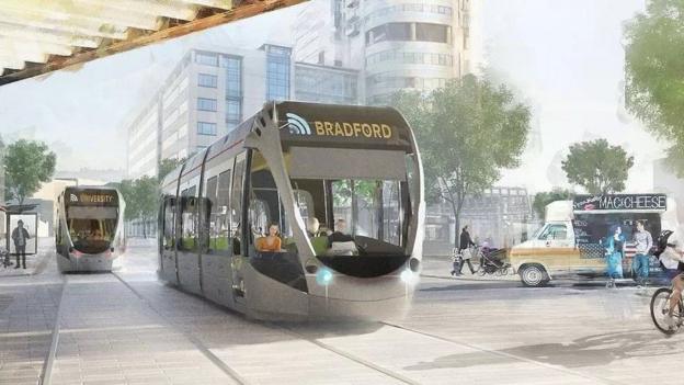 First Leeds and Bradford tram routes revealed under new county plans ...
