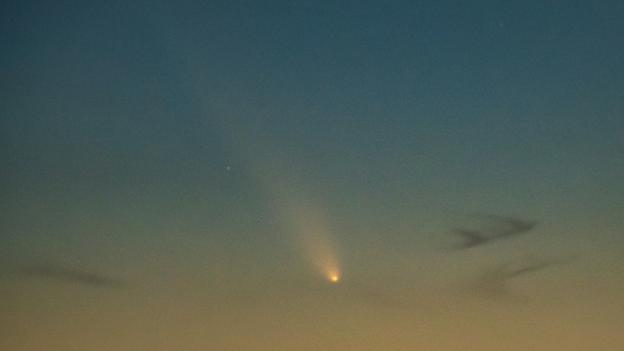 Rare comet may be visible for only time in 160,000 years - BBC News