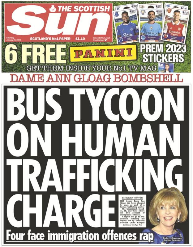 Scotland's papers: Human trafficking arrest and rent controls backlash ...