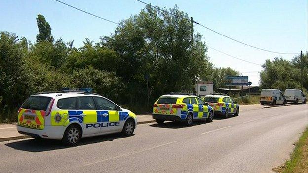 Woman killed near Pitsea horse sanctuary: Men arrested - BBC News