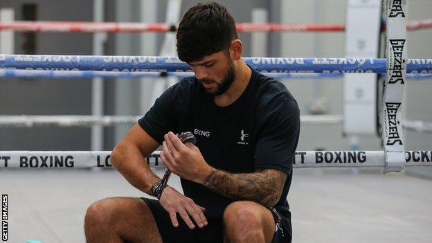 Joe Cordina: Welsh boxer looking to make up for lost time - BBC Sport