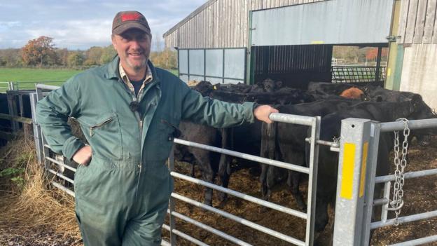 YouTuber Farmer P makes more money online than from herd - BBC News