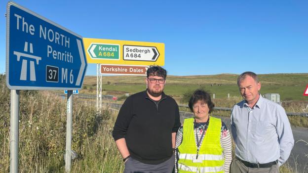 More safety changes promised for Cumbria M6 junction 37 - BBC News