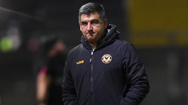Nelson Jardim adamant Newport County are improving - BBC Sport