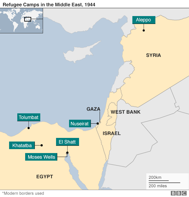 The Greek refugees who fled to the Middle East in WW2 - BBC News
