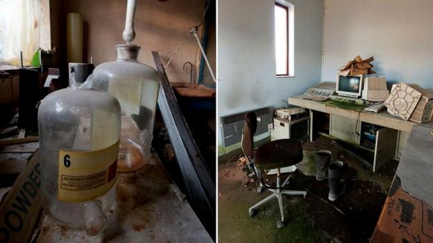 Strange beauty: The photographers capturing urban decay - BBC News
