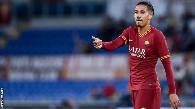 Roma 0-2 Atalanta: Chris Smalling makes his debut as Roma's unbeaten ...