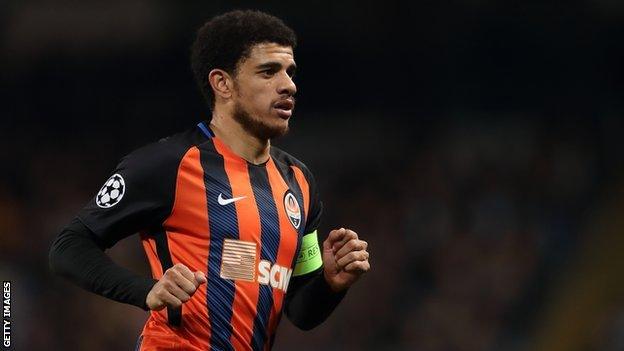Taison: Shakhtar's Brazil midfielder after sending-off following ...
