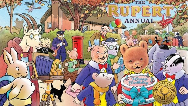 Rupert Bear turns 100: The adventures continue - BBC News