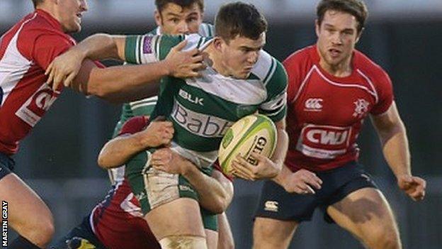 Owen Thomas: Guernsey Raiders fly-half praised by head coach - BBC Sport