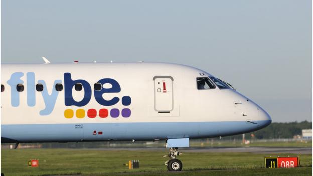 Collapsed Flybe tells passengers not to travel to airports - BBC News