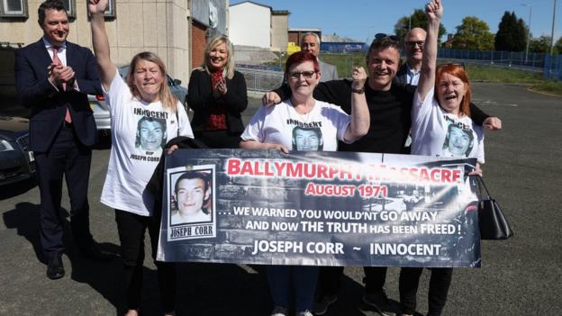 Ballymurphy Inquest: Coroner finds 10 victims were innocent - BBC News