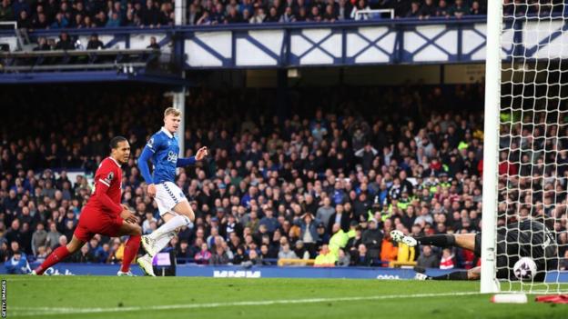 Everton 2-0 Liverpool: Toffees claim vital win to dent rivals' title ...