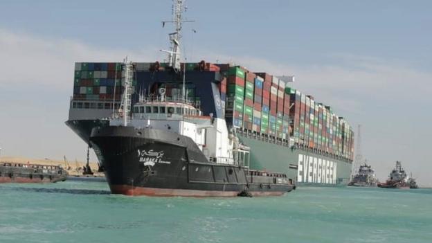 Ever Given: Ship that blocked Suez Canal sets sail after deal signed ...