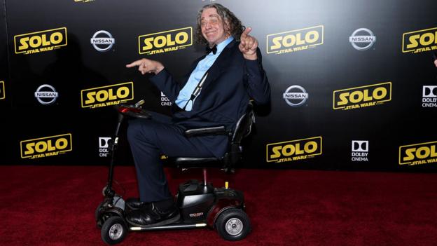How Peter Mayhew became Chewbacca - BBC News