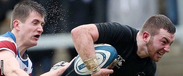Schools' Cup semi-final: Campbell College 24-3 Dalriada - BBC Sport