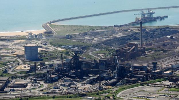 Blood, sweat and steel: Life in and out of the steel works - BBC News