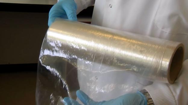 Shrimp wrapped: Scots firm developing biodegradable packaging - BBC News