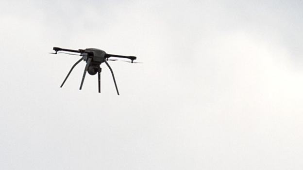 Kent Police testing aerial camera drone - BBC News