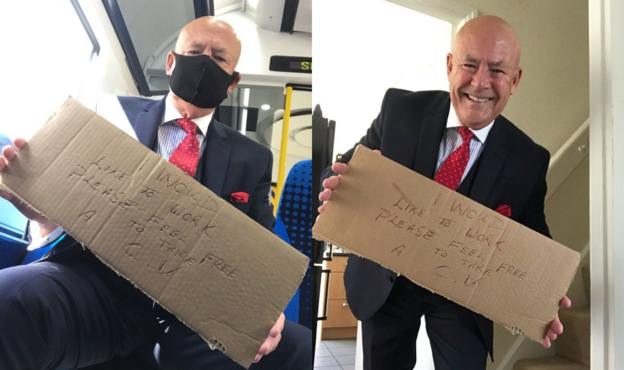 Lockdown job loss: Leeds station CV man gets interviews - BBC News