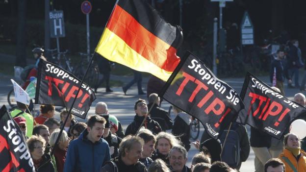 TTIP trade talks: Greenpeace leak 'shows risks of EU-US deal' - BBC News