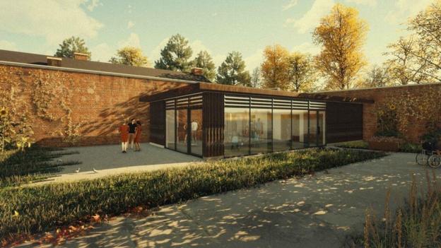 Haigh Hall's interior revamp includes art gallery and rooftop bar - BBC ...