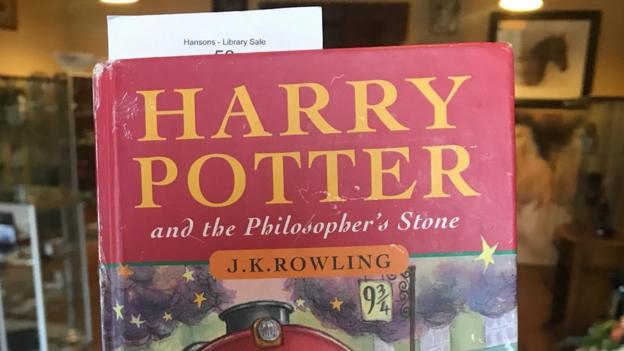 Harry Potter first edition sells for £46,000 at auction - BBC News