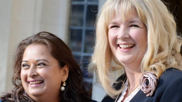 Christina Estrada: Former supermodel wins £53m divorce settlement - BBC ...