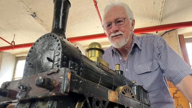 Great-grandson travels 10,000 miles to Leeds to see 160-year-old model ...