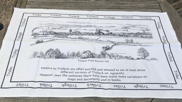 The Welsh village name with more than 20 spellings - BBC News