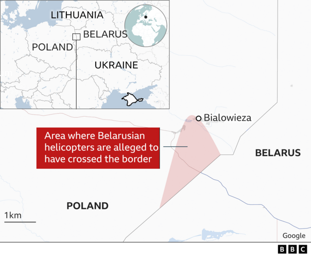 Why are tensions mounting on the Belarus-Poland border? - BBC News