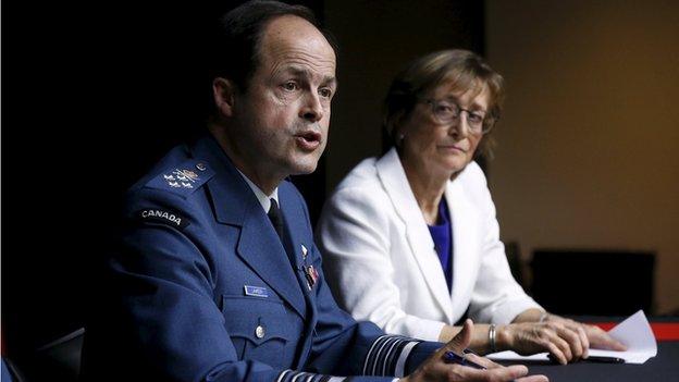 Canada general sorry for sex assault remarks - BBC News