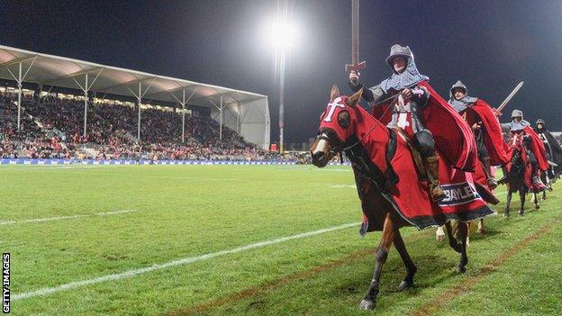 Canterbury Crusaders changing knight sword logo after Christchurch attacks BBC Sport