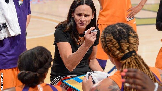 WNBA: Married coaches Brondello and Lange on living apart in the bubble ...