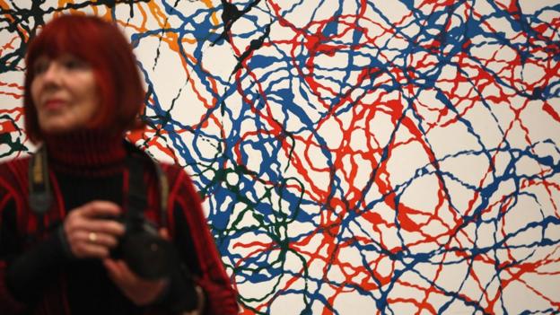 Spitting image: Can drool be art? - BBC News