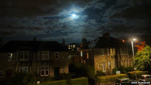 Blue moon: You capture a rare lunar event - BBC News