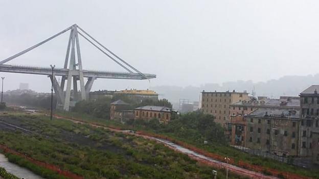 Italy bridge collapse: What we know so far - BBC News