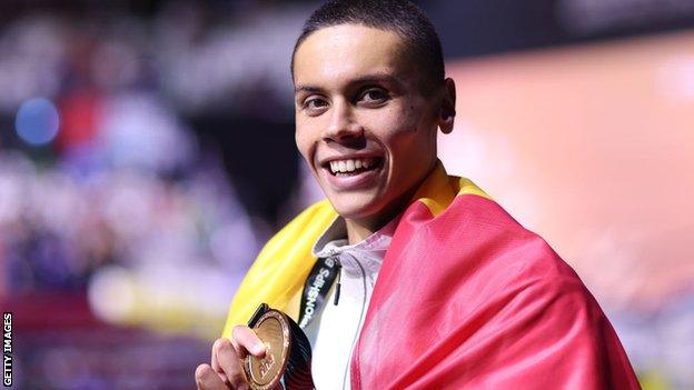 World Aquatics Championships: David Popovici completes landmark ...