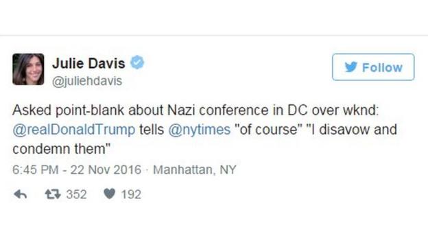 Trump interview: Key points from sit-down with New York Times - BBC News