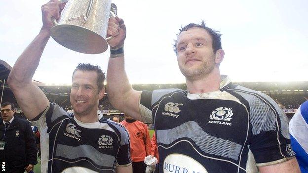 Six Nations 2016: Jason White a benchmark for Scottish success - BBC Sport