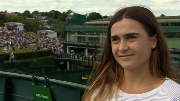 Wimbledon 2016: Gabriella Taylor makes quarter-finals in girls' singles ...