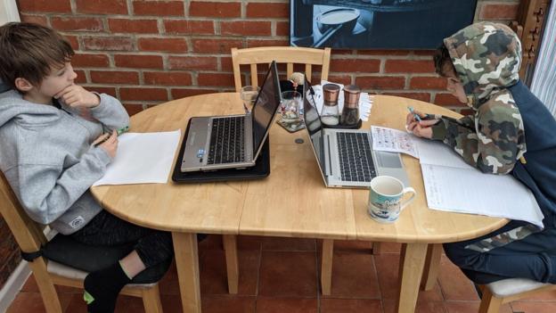 Covid-19: The challenges of home-schooling - BBC News