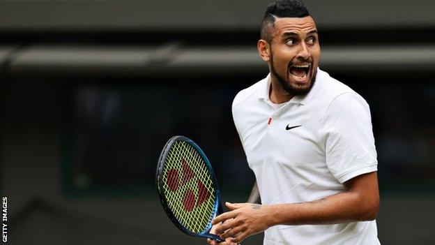 Wimbledon 2021: Nick Kyrgios and Matteo Berrettini win as Denis Shapovalov progresses - BBC Sport