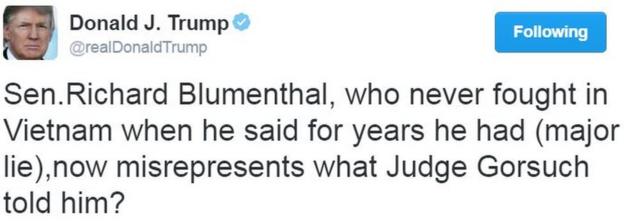 Trump attack on judges 'demoralising' says Supreme Court pick - BBC News