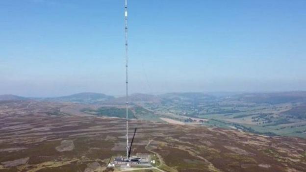 Bilsdale TV mast to transmit signals to homes from Monday - BBC News