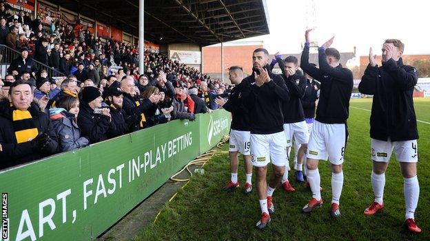 Challenge Cup: Bohemians v East Fife called off seven minutes before ...