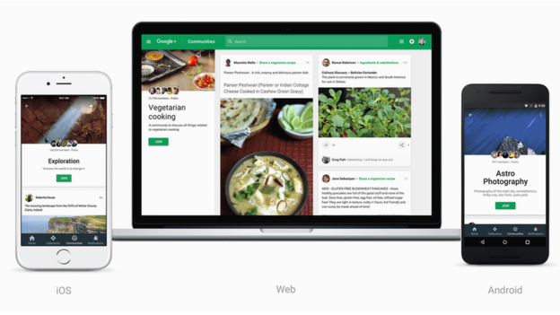 Google refuses to give up on Google+ - BBC News