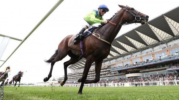 Subjectivist wins Gold Cup at Royal Ascot as Stradivarius fourth - BBC ...
